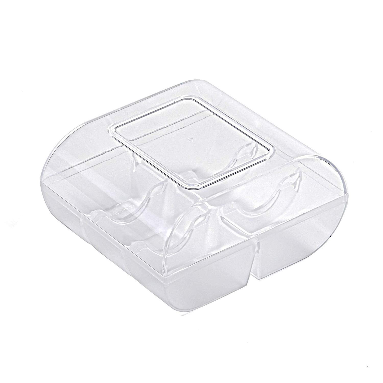 Silikomart Macado Clear Plastic Container for 6 Macaroons 50mm Diameter ...