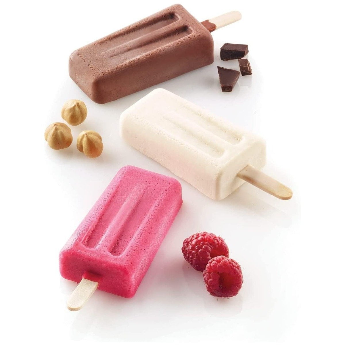 Silikomart Mini Vintage Ice Cream Mold Set - Walmart.com