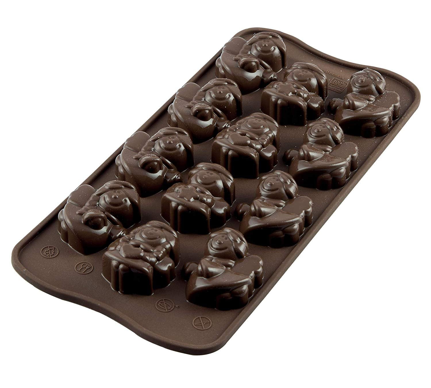 Silikomart Silicone Easy Chocolate Mold, Angels - Walmart.com