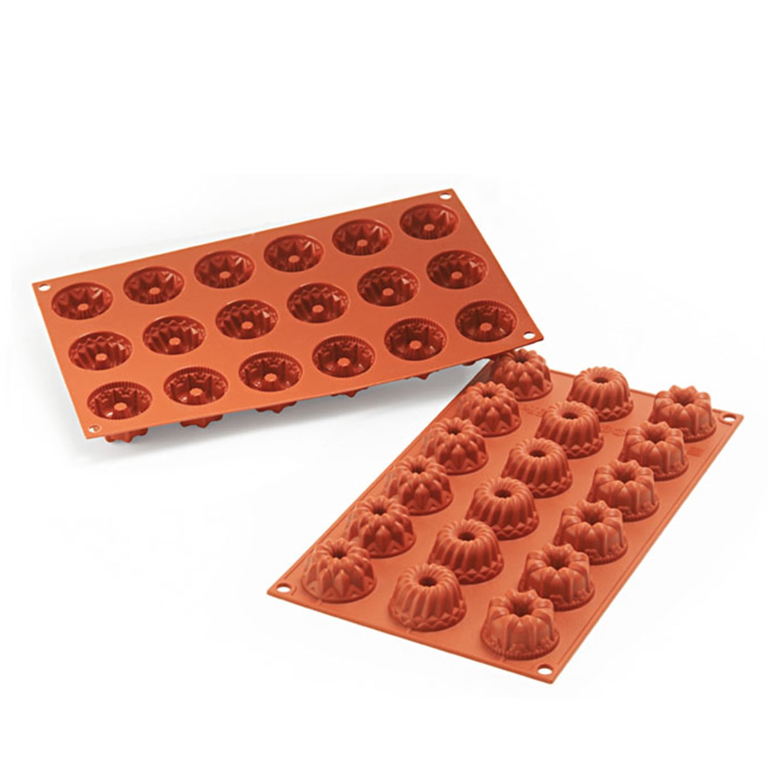 Silikomart Silicone Mold, Fantasy 18 Cavities - Walmart.com