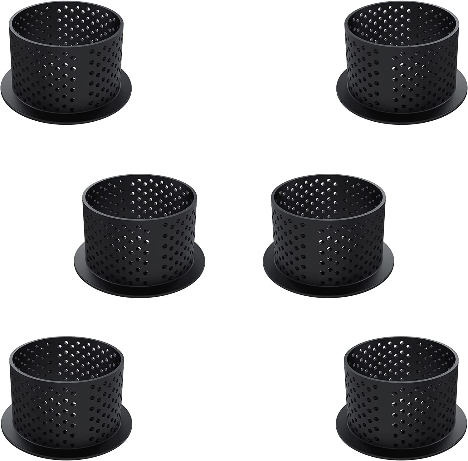 Silikomart Tarte-Ring-Round-50x35 Heat-Resistant Perforated Plastic ...