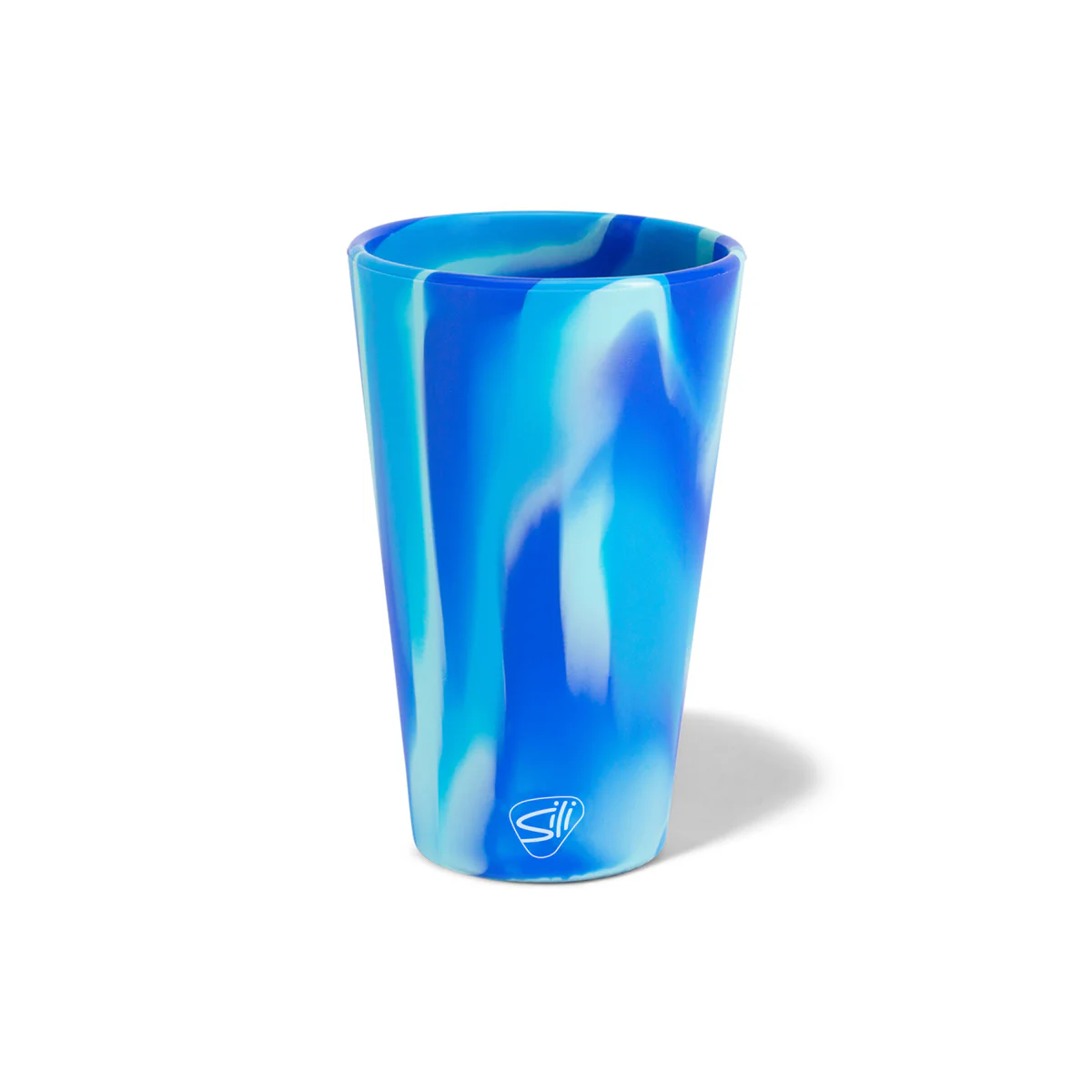 Silipint Silicone 16 oz Classic Color Pint Glass, Arctic Sky - Walmart.com