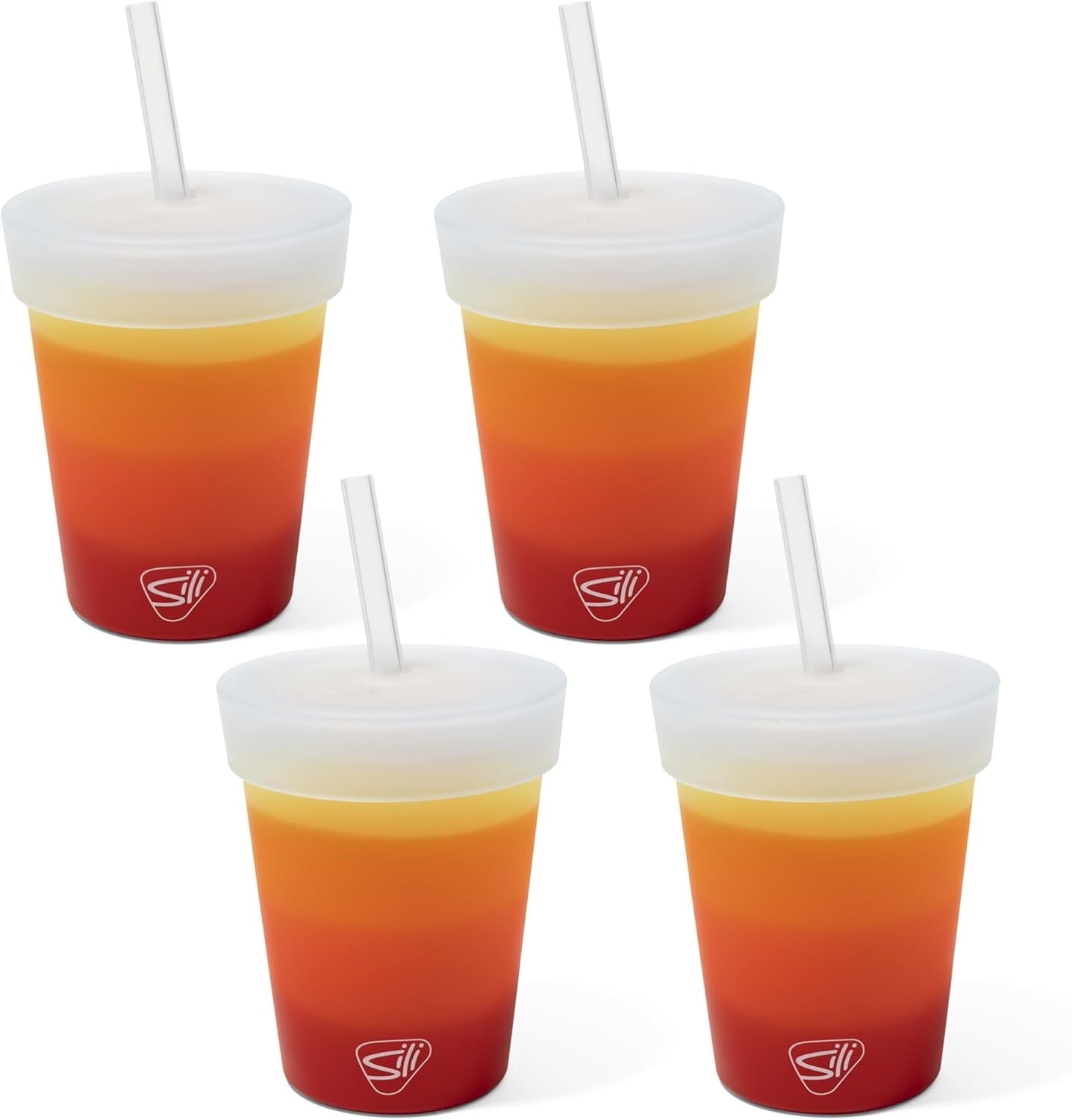 Silipint 4-Pack 8oz Marigold KIDS TUMBLER Pack of 4 - Walmart.com