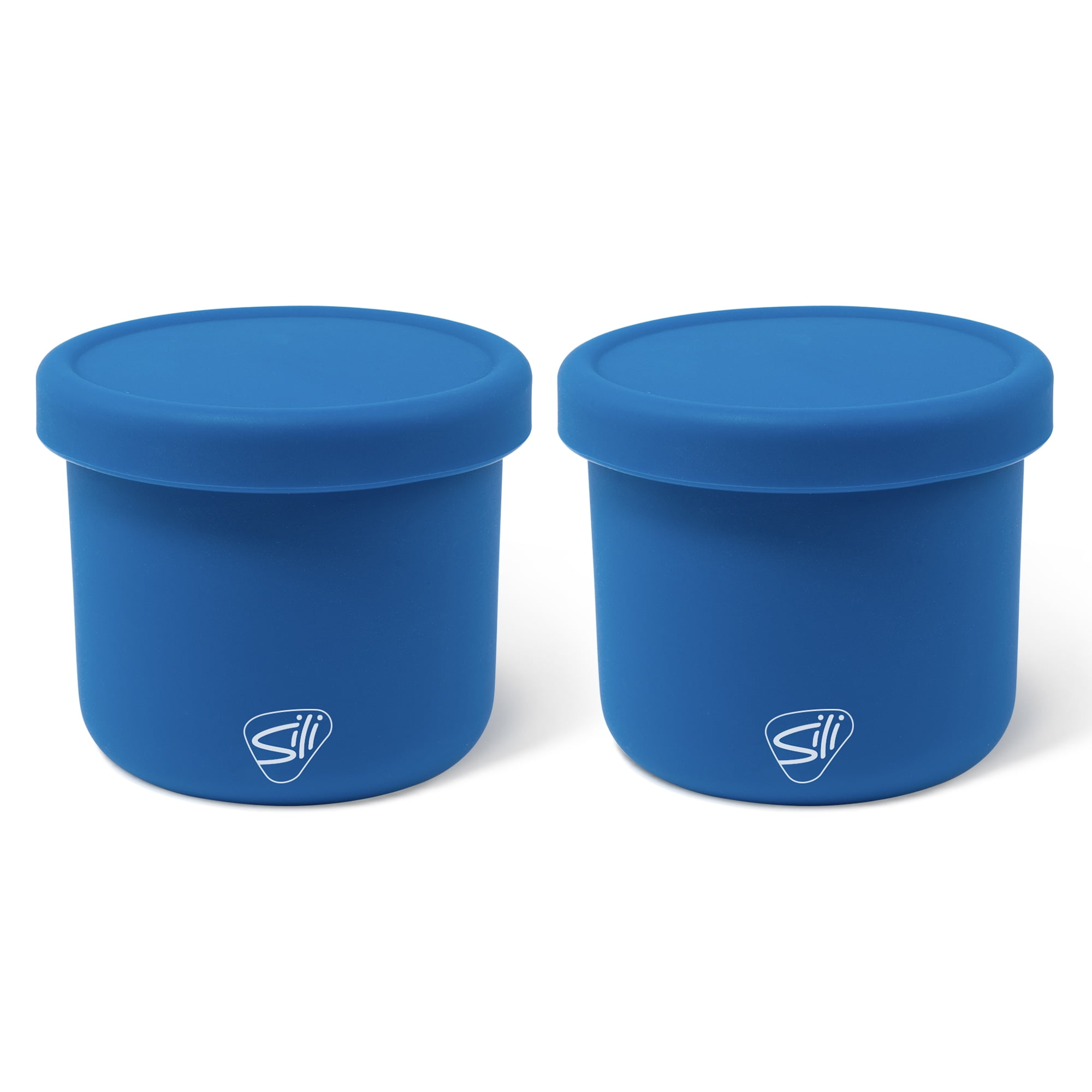 Silipint: Silicone 10oz Lidded Bowls: 2 Pack Deep Pool - Unbreakable ...