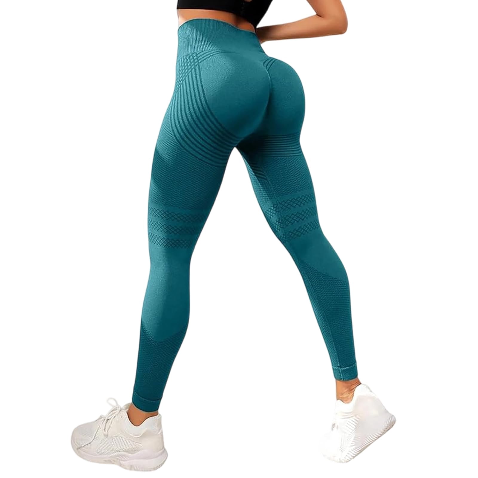 Silix 3D Cellulite Leggings, Womens High Waist Compression Resistance ...