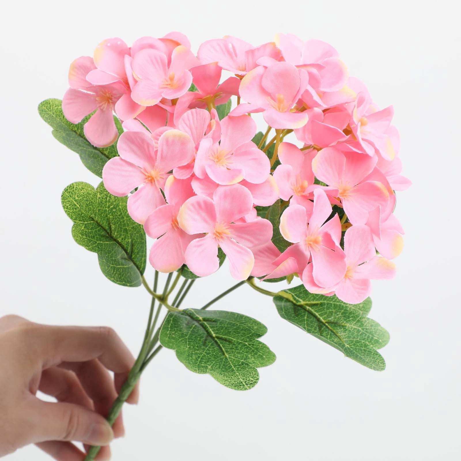 Silk Artificial Flowers - Faux Floral 31x18cm Realistic Fake Plants ...