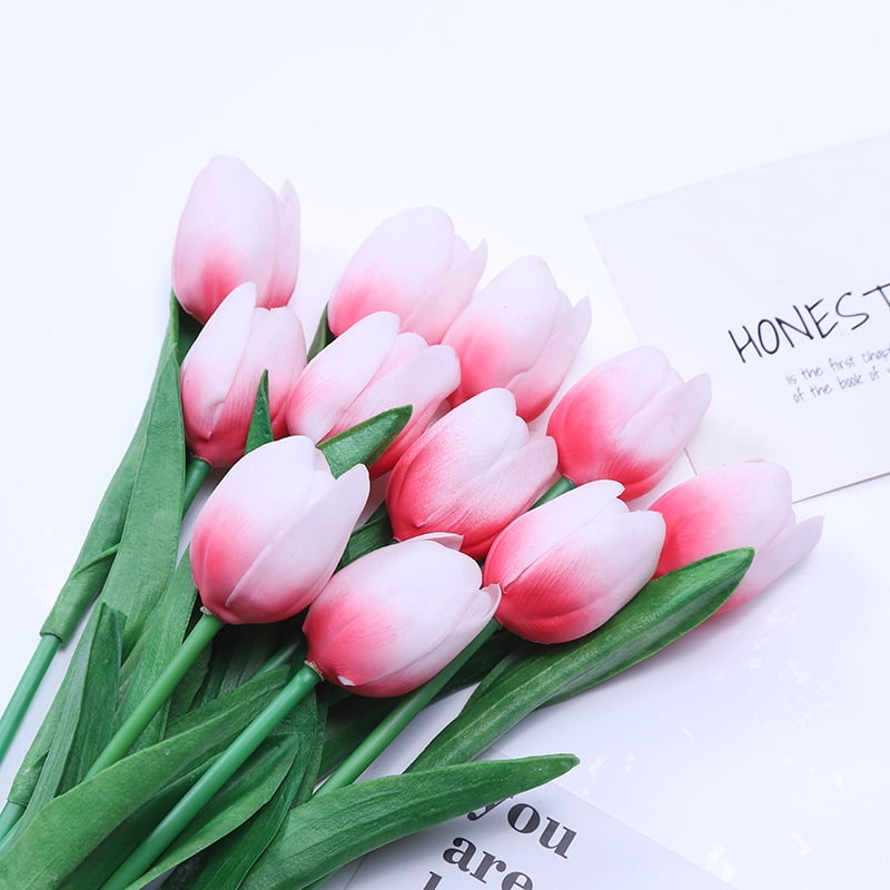 Silk Artificial Lotus Flower Realistic Touch Home Decoration Fake ...
