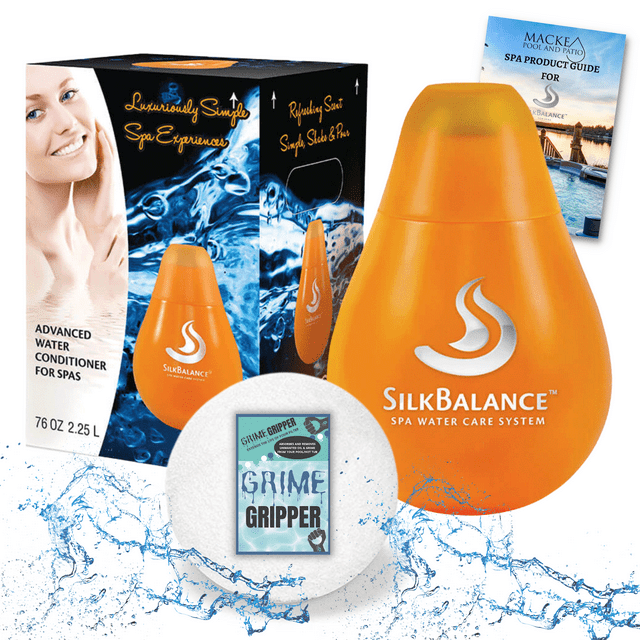 Silk Balance Hot Tub Water Care System - 76oz or 38oz, Natural ...