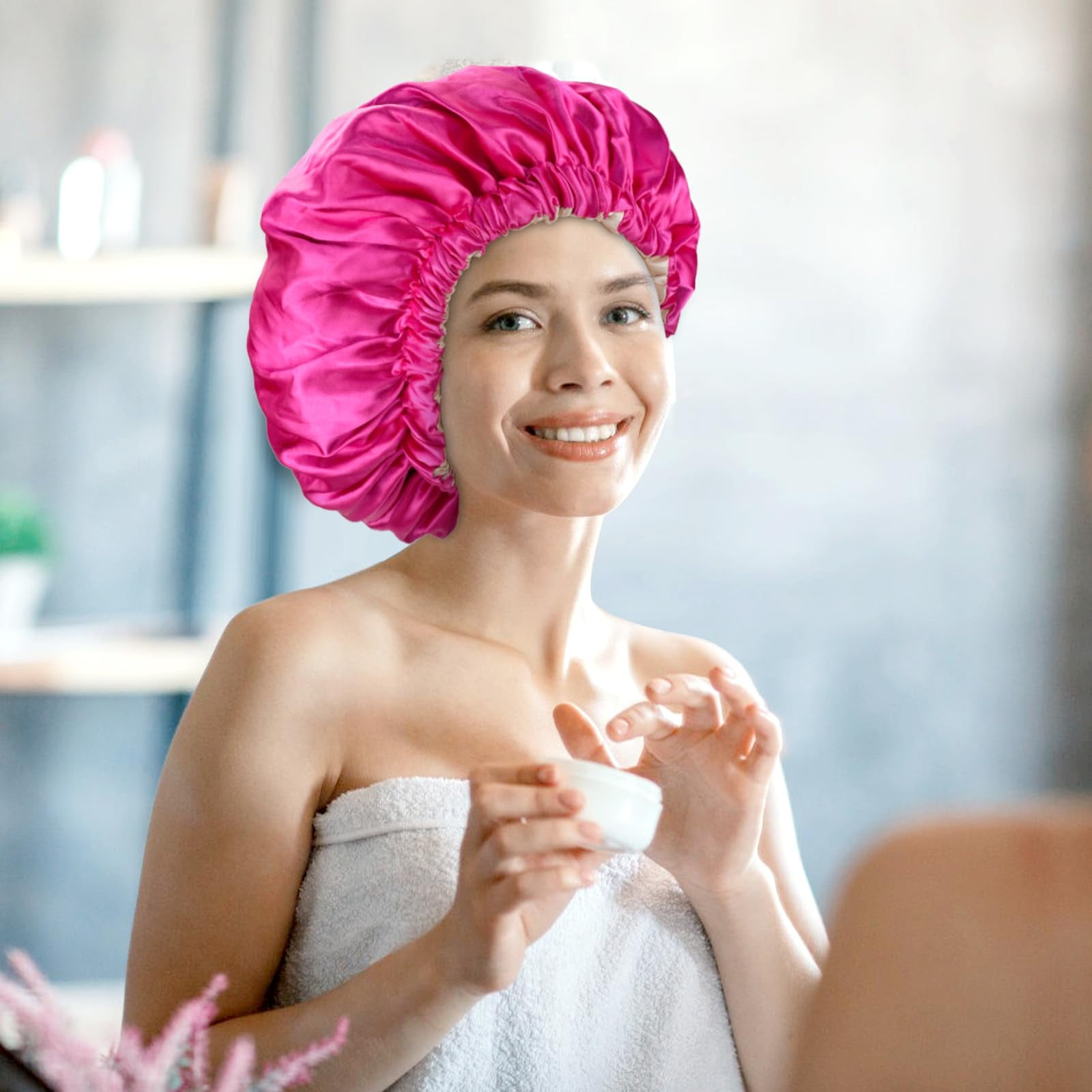 Silk Bonnet for Sleeping Women, Silk Bonnet, Satin Bonnet, Hair Bonnet ...