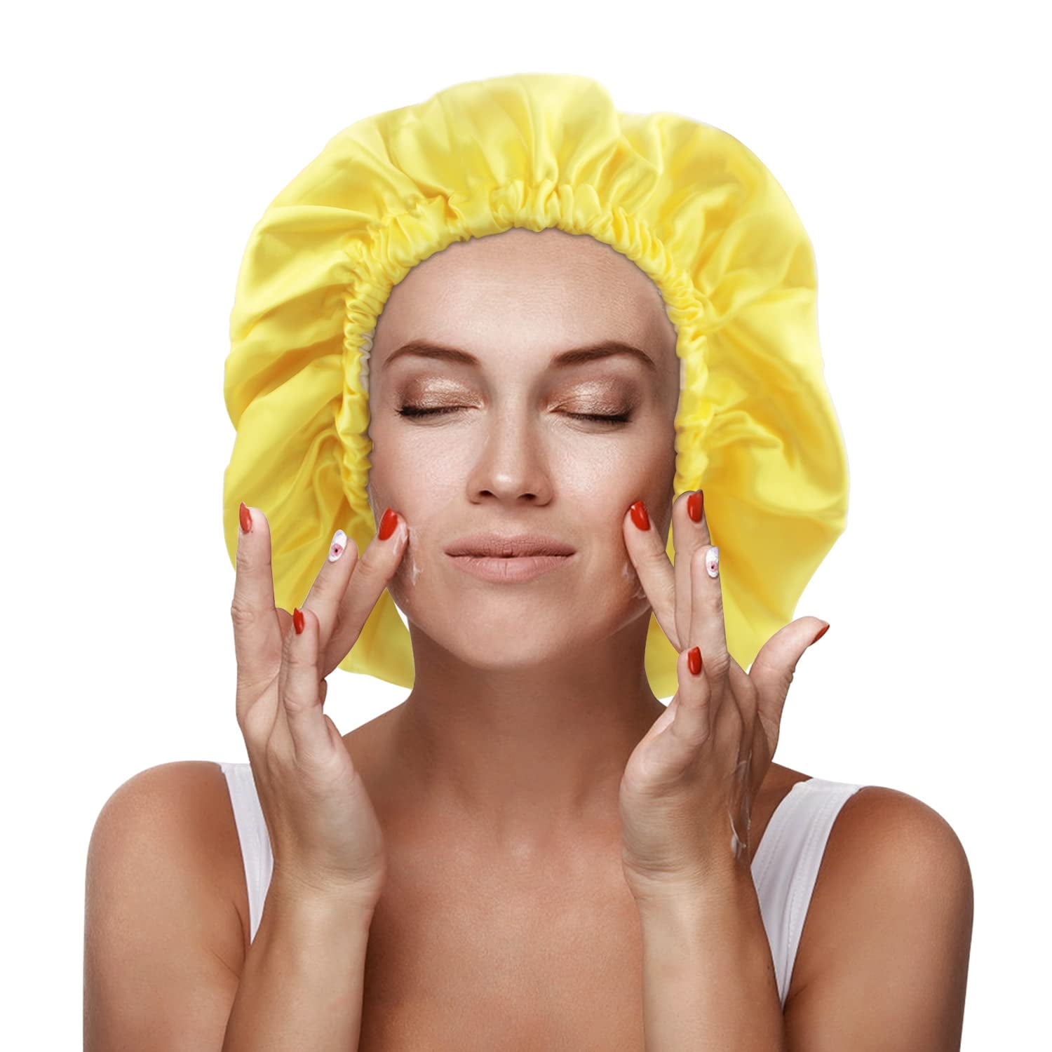 Silk Bonnet for Sleeping Women, Silk Bonnet, Satin Bonnet, Hair Bonnet ...