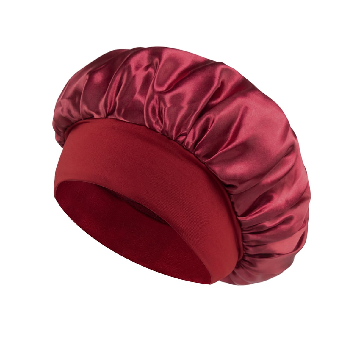 Silk Bonnet for Sleeping, Satin Hair Bonnets, Soft Elastic Band Silk ...
