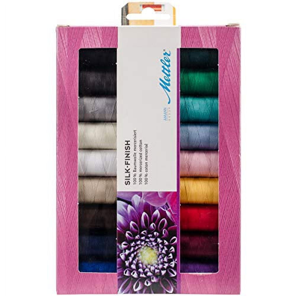 Silk Finish Cotton Thread Gift Pack, 18pk - Walmart.com