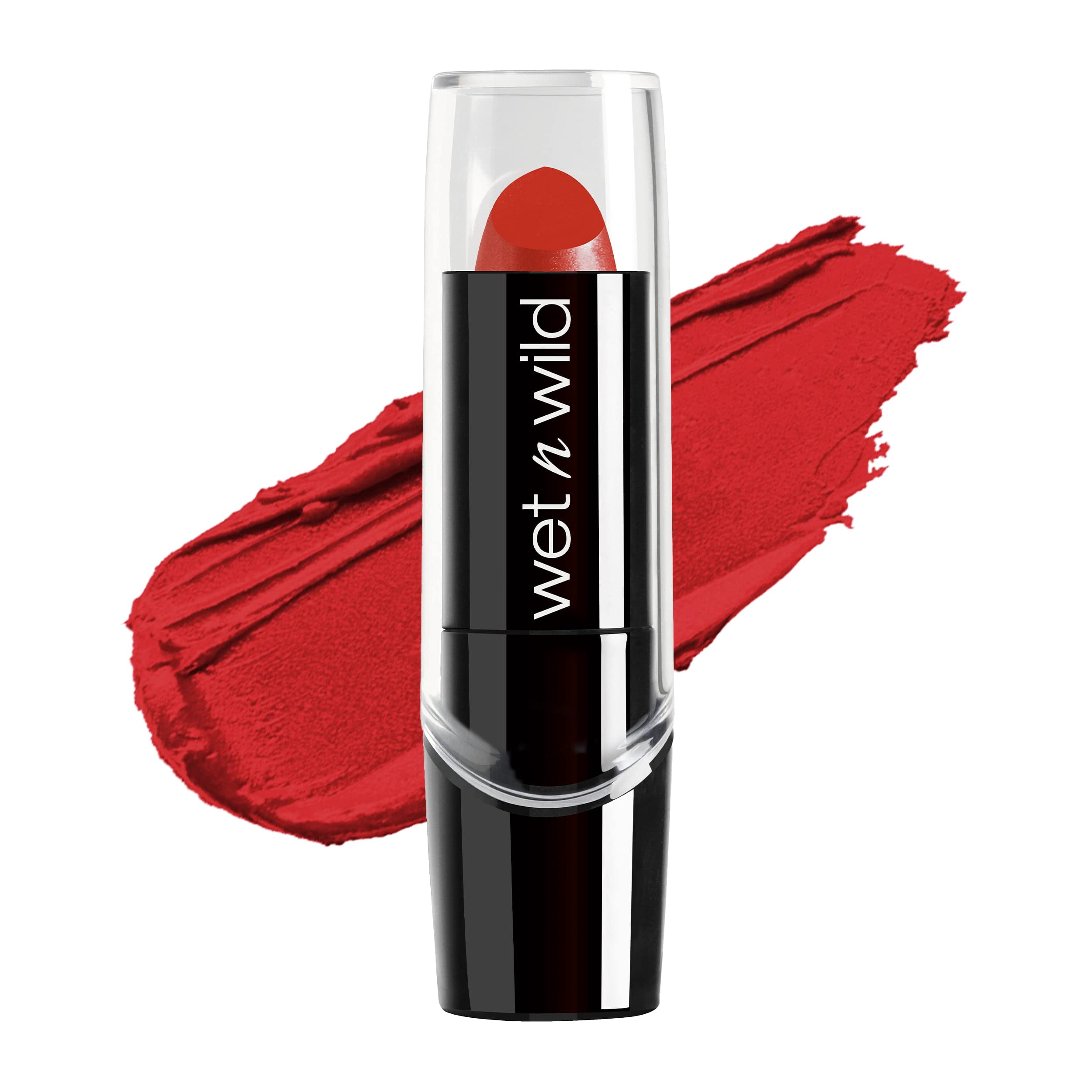 Silk Finish Lipstick, Hydrating Lip Color, Cherry Frost Red (Pack of 6 ...