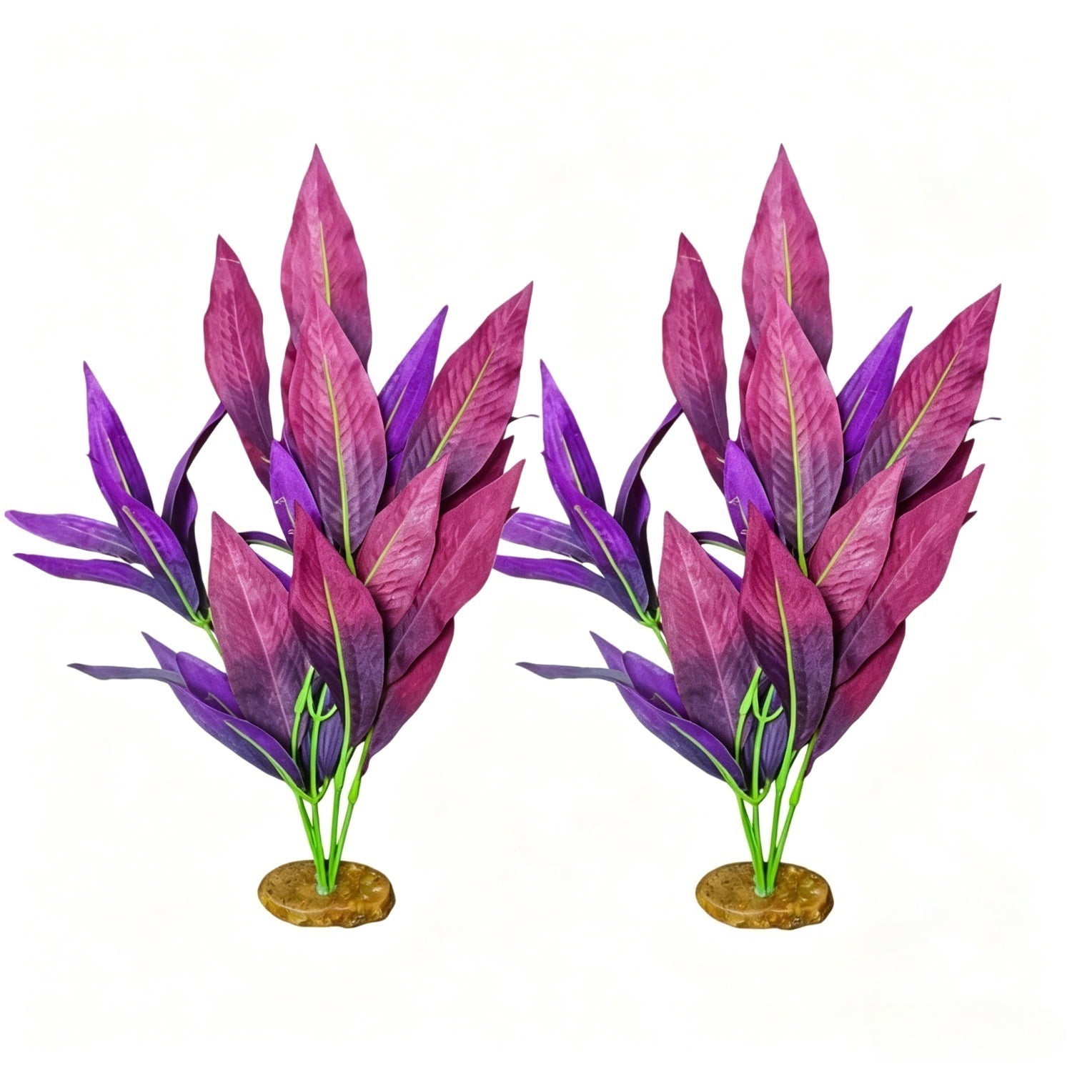 Silk Fish Tank Plants for Aquarium, Fighting Fish, Goldfish, or Other ...