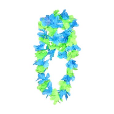 40 Count Hawaiian Flower Lei for Luau Party - Bulk Set of Floral ...