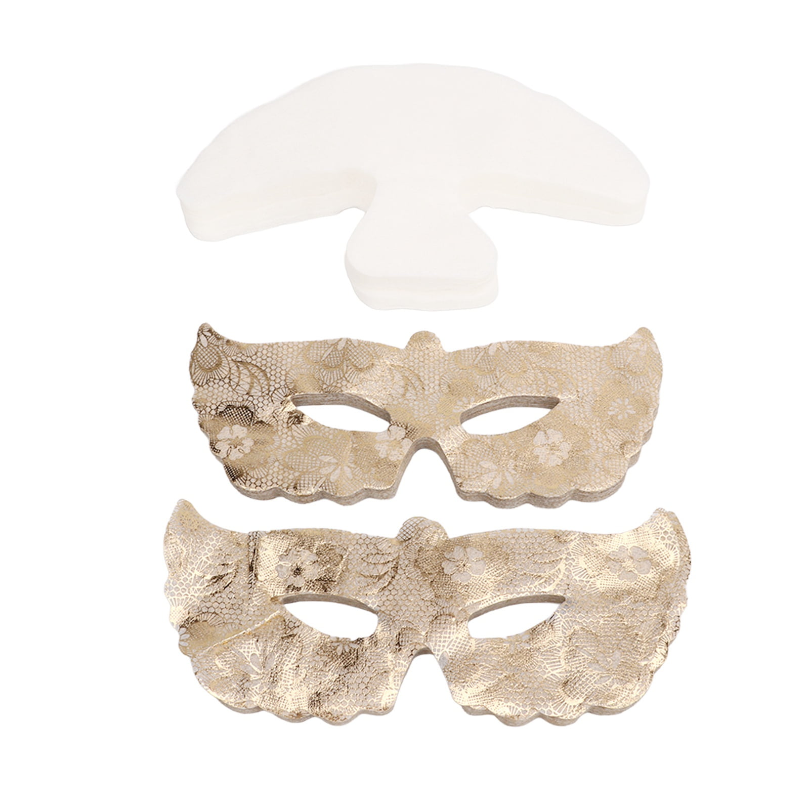 Silk Forehead T-Zone Mask Paper, 100pcs Disposable Beauty Salon DIY Eye ...