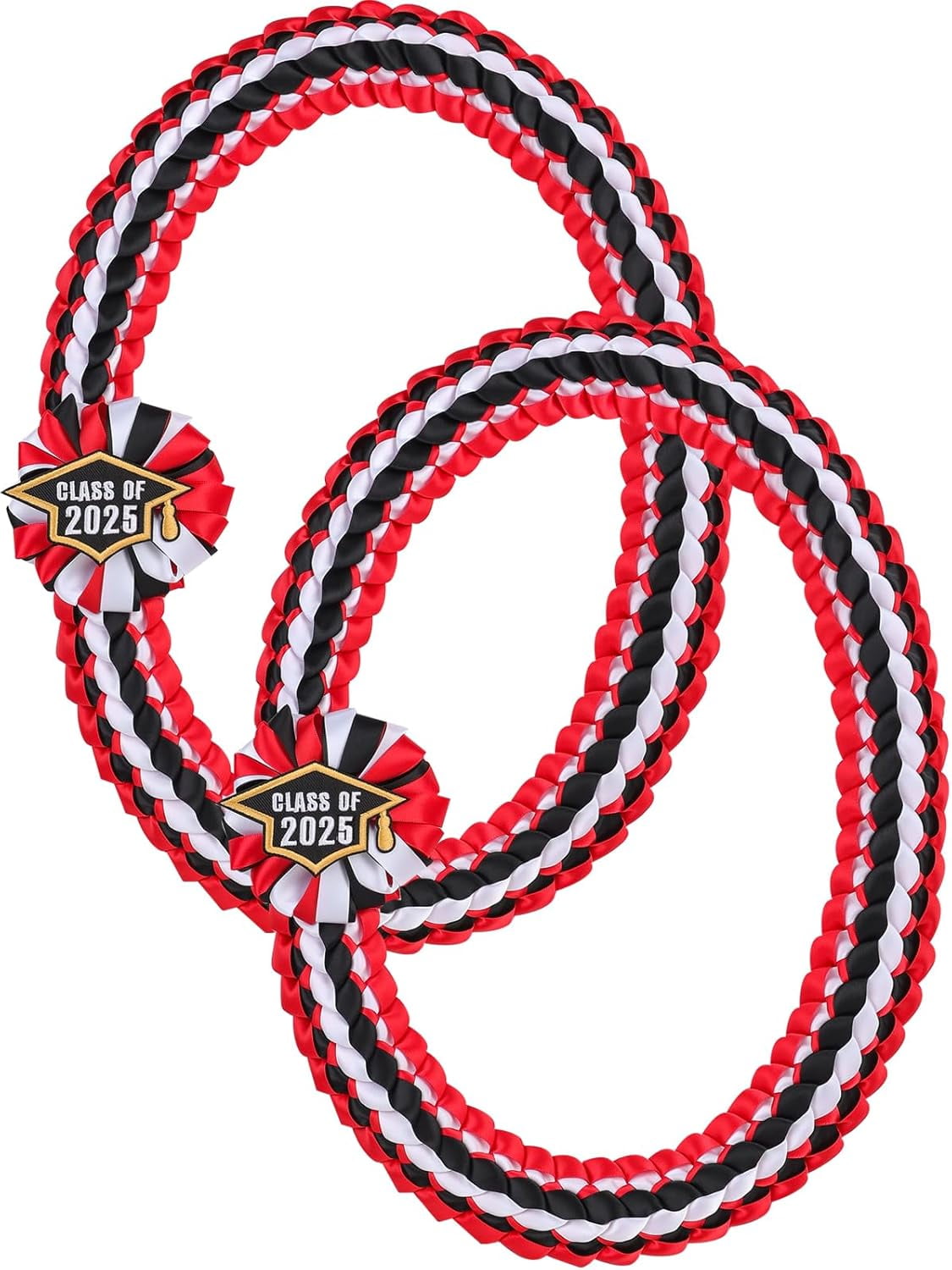 Silk Graduation Top Leis Class of 2025 Graduation Ribbon Leis ...