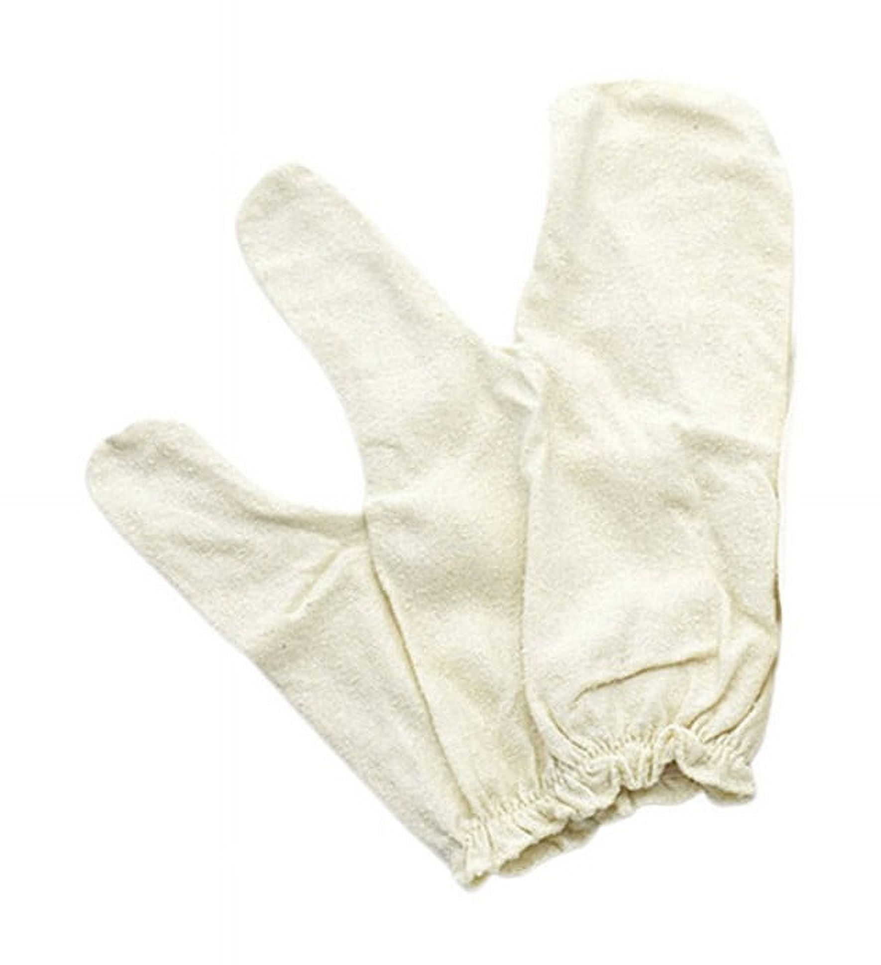 Silk Massage Gloves Ayurvedic Spa Hand Mittens With Elastic Wristband 2 ...