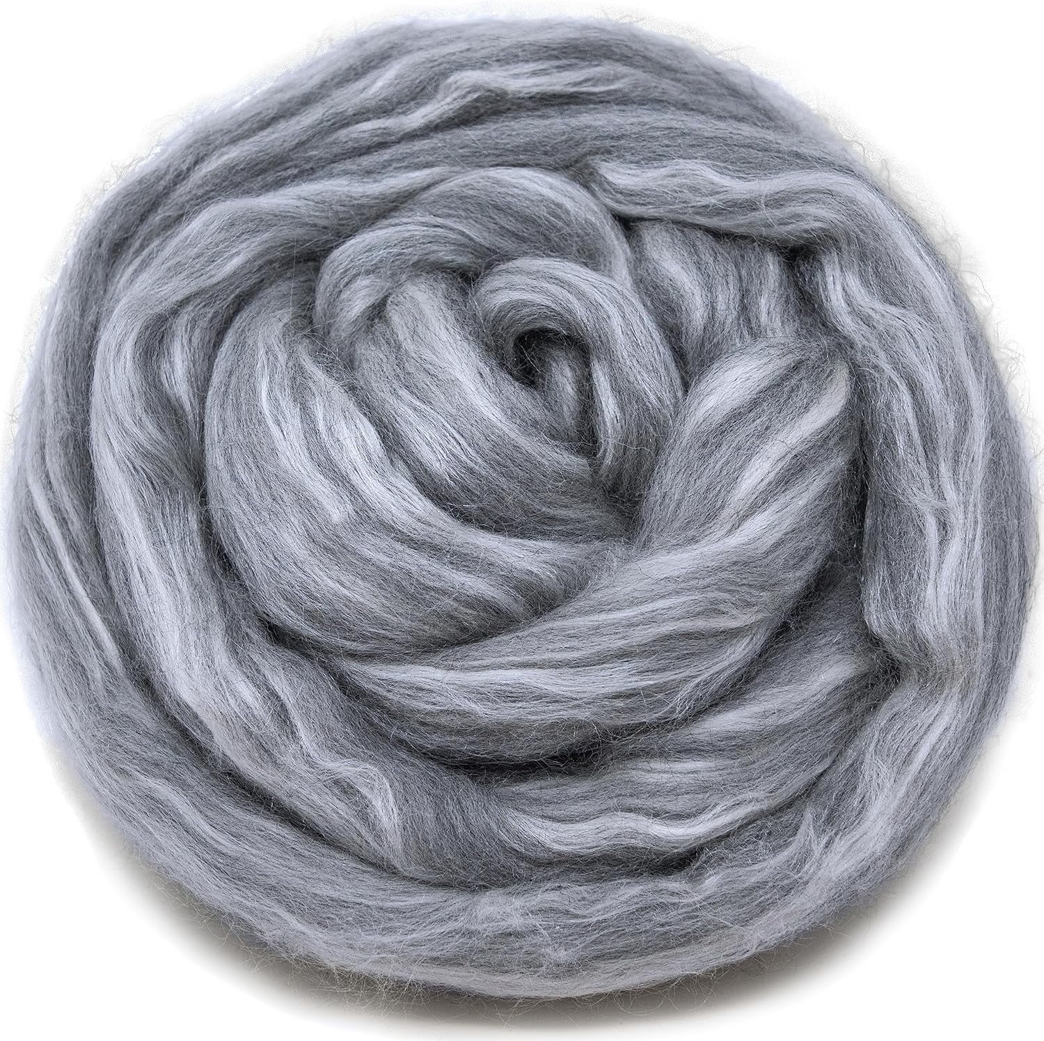 Silk Merino Fiber for Spinning. Super Soft Combed Top Wool Roving for ...