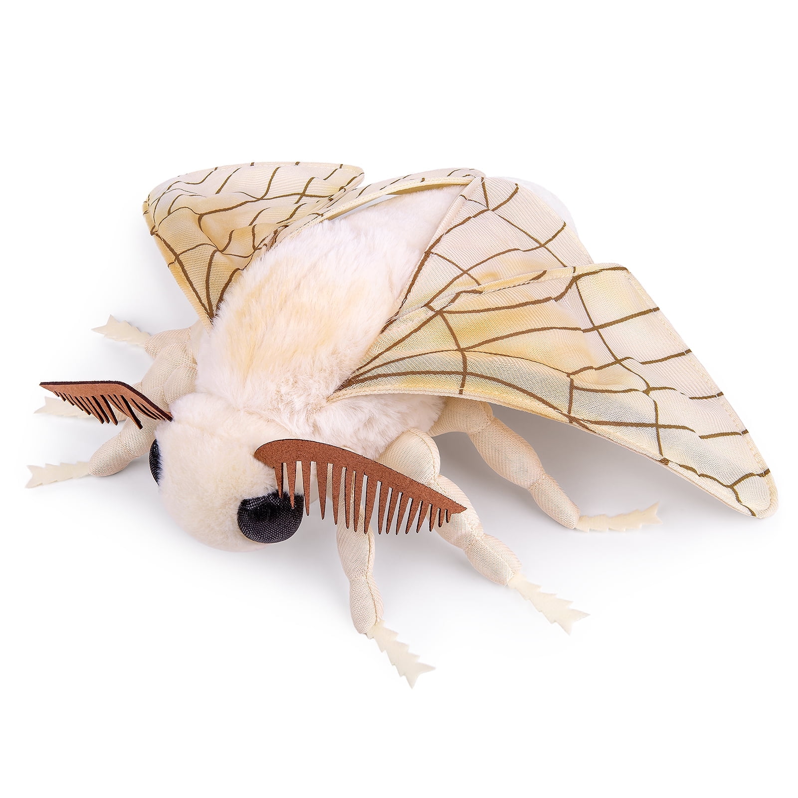 Silk Moth Plush Toy, Realistic Silk Moth Stuffed Animal Plush Toy Cute ...