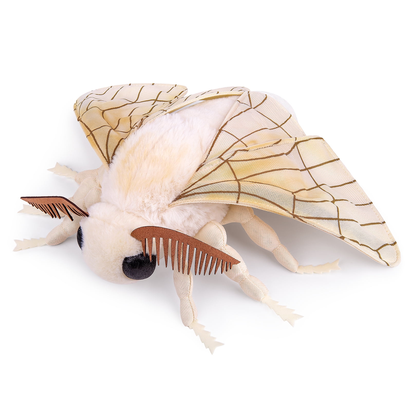 Silk Moth Plush Toy, Realistic Silk Moth Stuffed Animal Plush Toy Cute ...