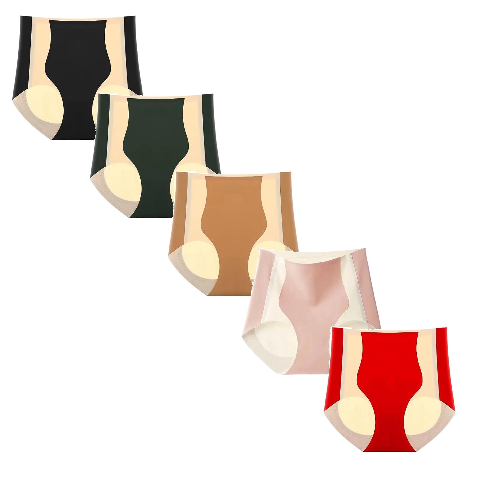 Silk Panties for Women High Waist Shaping Underwear Seamless for ...