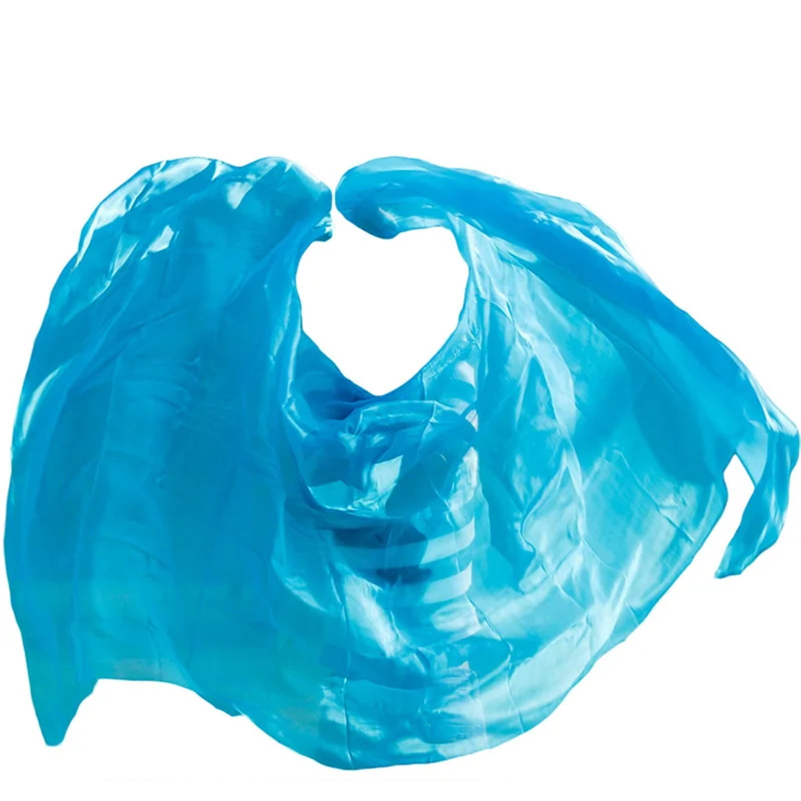 Silk Performance Dance Solid Color Light Texture Veil Shawls Belly ...