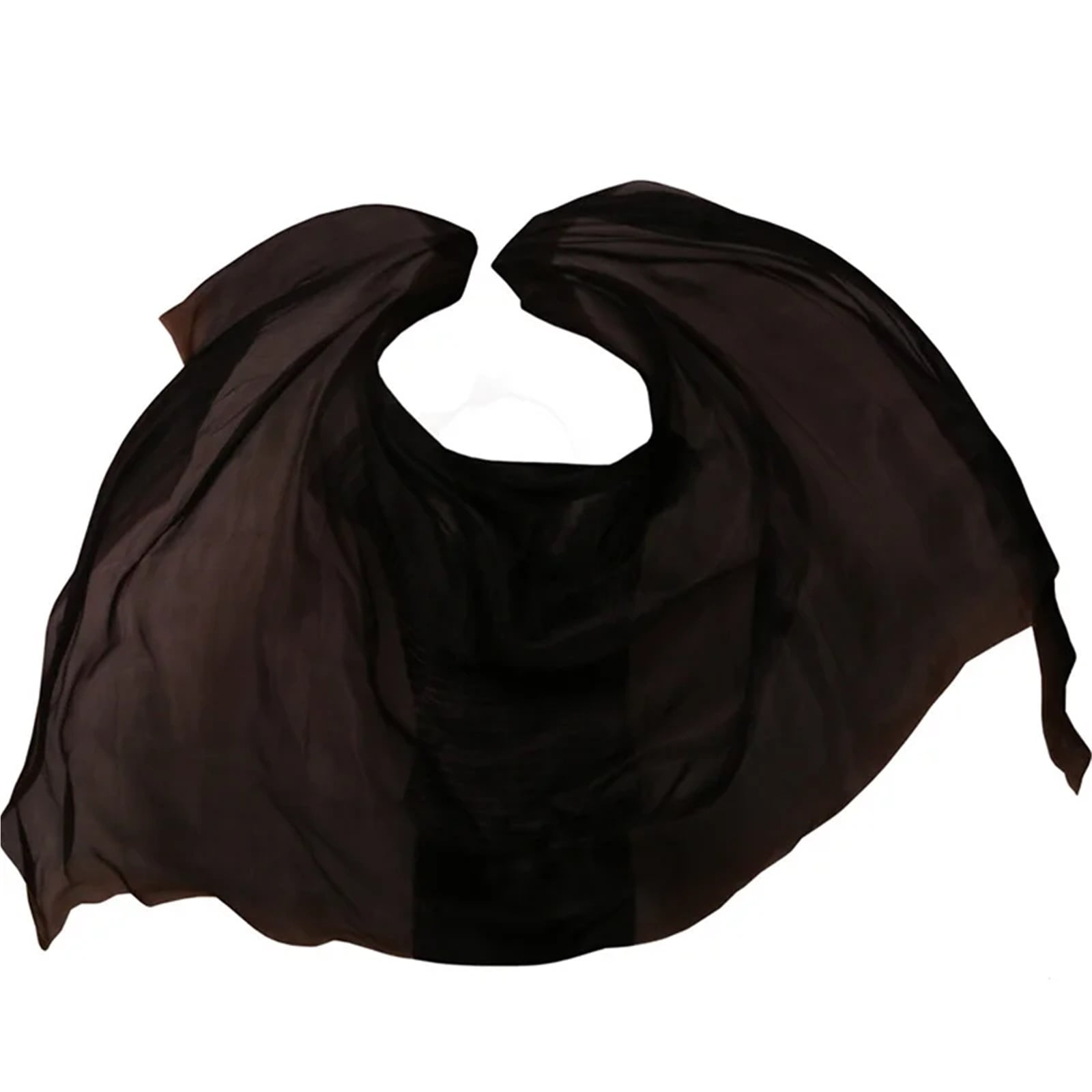 Silk Performance Dance Solid Color Light Texture Veil Shawls Belly ...