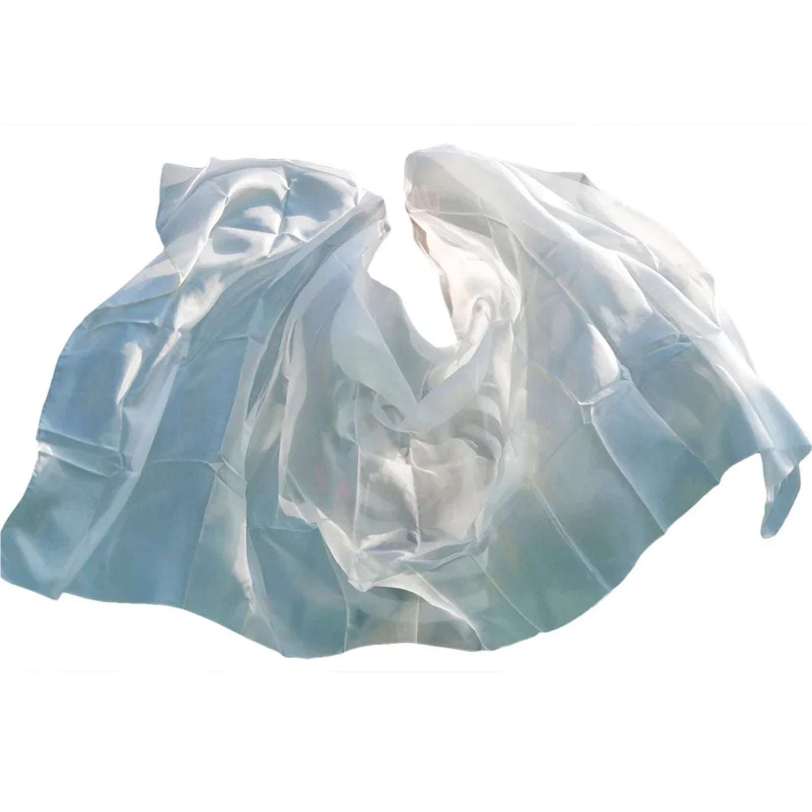 Silk Performance Dance Solid Color Light Texture Veil Shawls Women ...