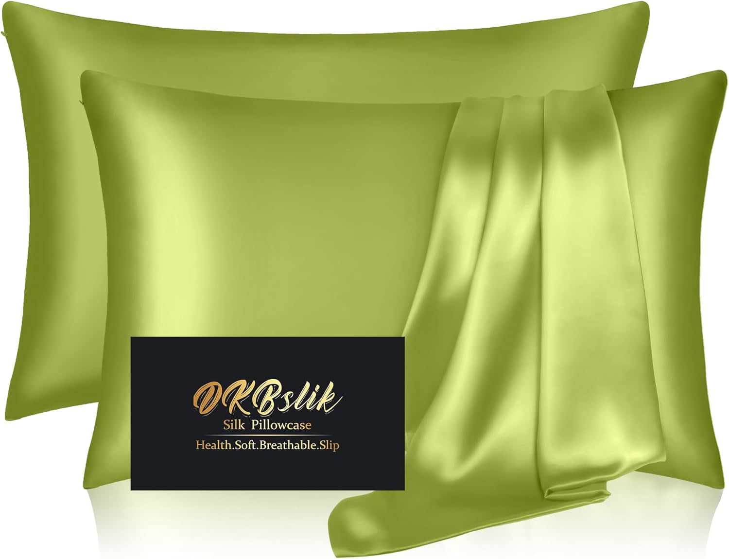Silk Pillowcase for Hair and Skin, Mulberry Silk Pillow Cases Standard ...