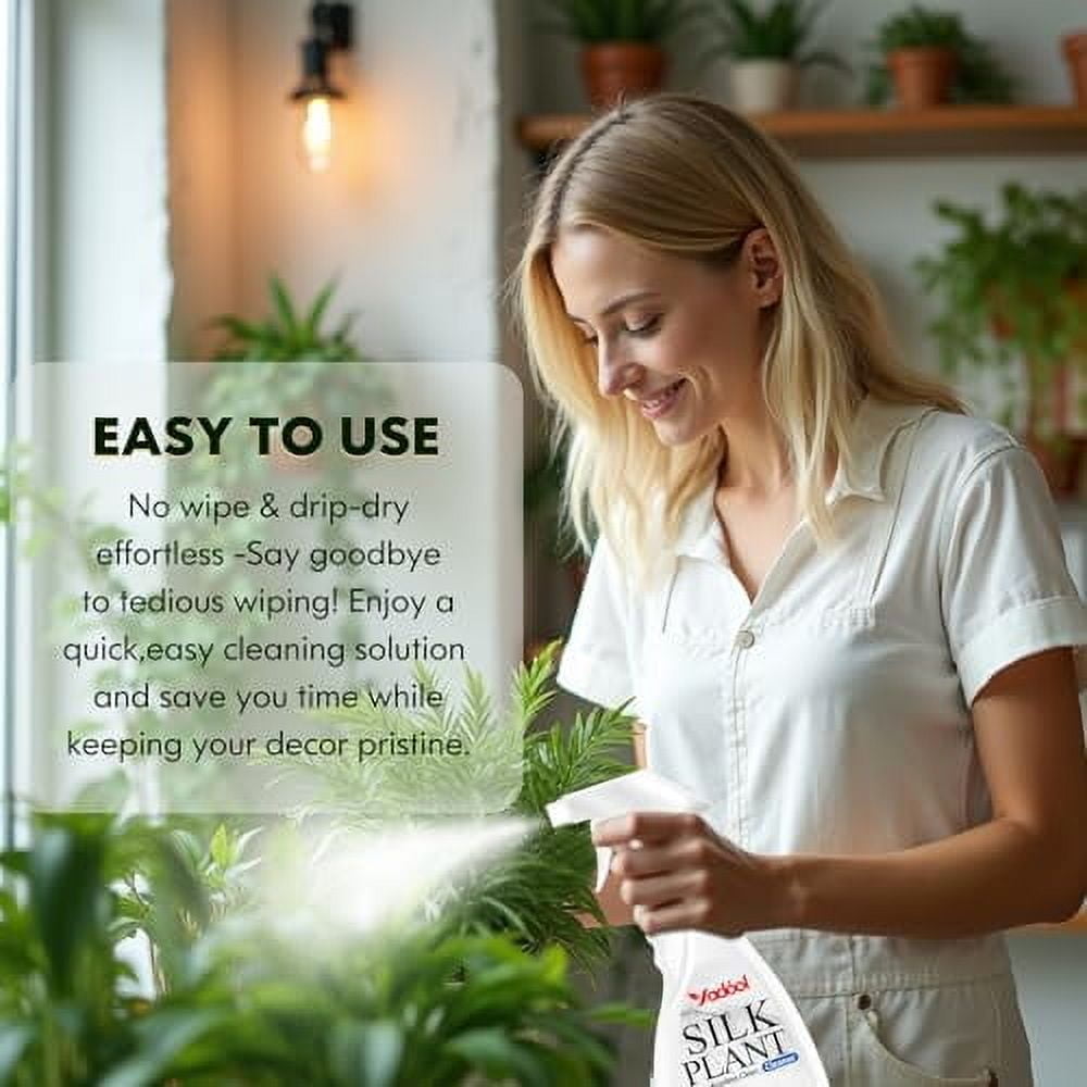 Silk Plant Cleaner Spray No Wipe - Artificial Plant & Silk Flower ...