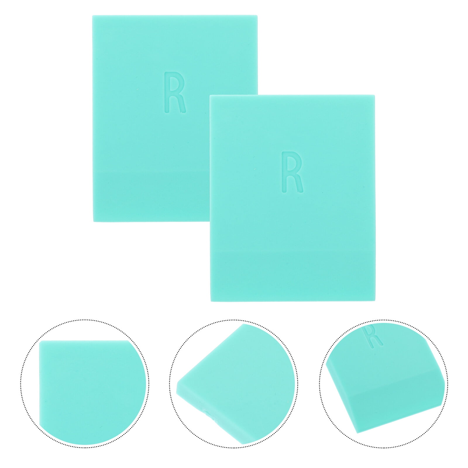 Silk Screen Printing Board,2Pcs Rubber Screen Printing Scraper Ink ...