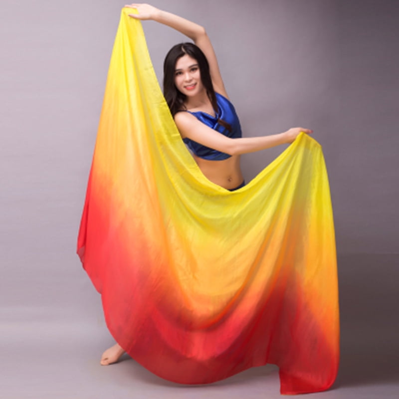 Silk Shawl for Belly Dancing Shawls Belly Dance Silk Veil Scarves Face ...