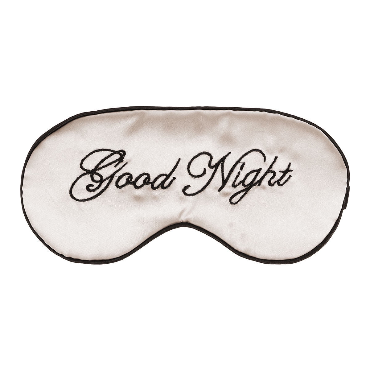 Silk Sleep Eye Mask Embroidery Eyeshade Large Blindfold Night Blinder ...