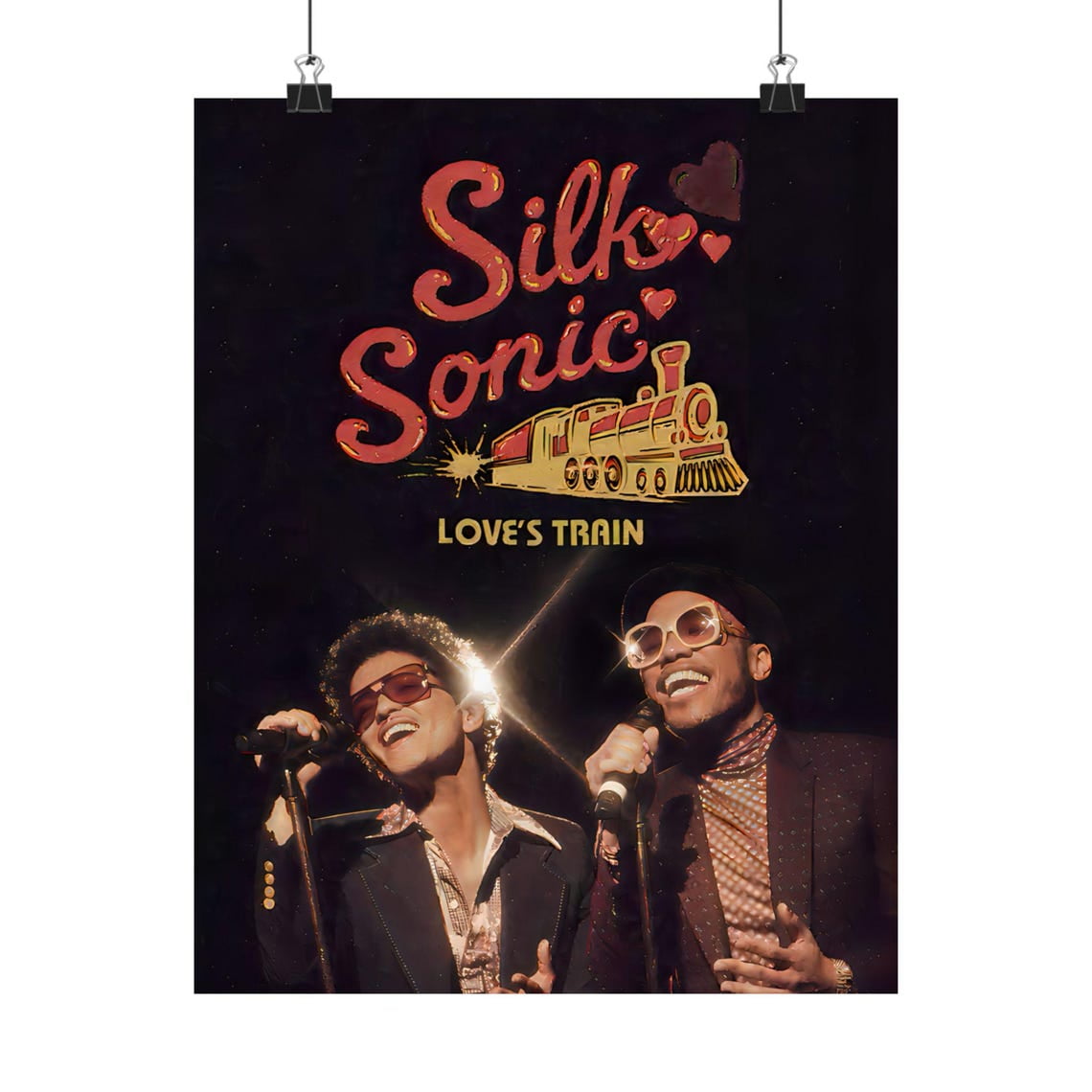 Silk Sonic - Poster | Rap Poster, Hip-Hop Poster - Walmart.com