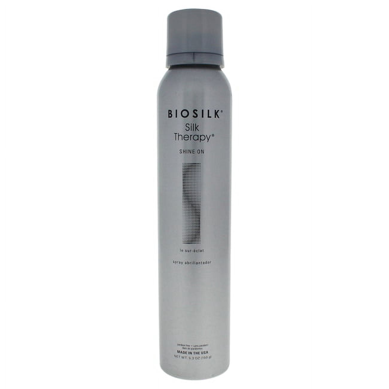 Biosilk Silk Therapy Shine On - Unisex Finishing & Smoothing Hair Spray ...