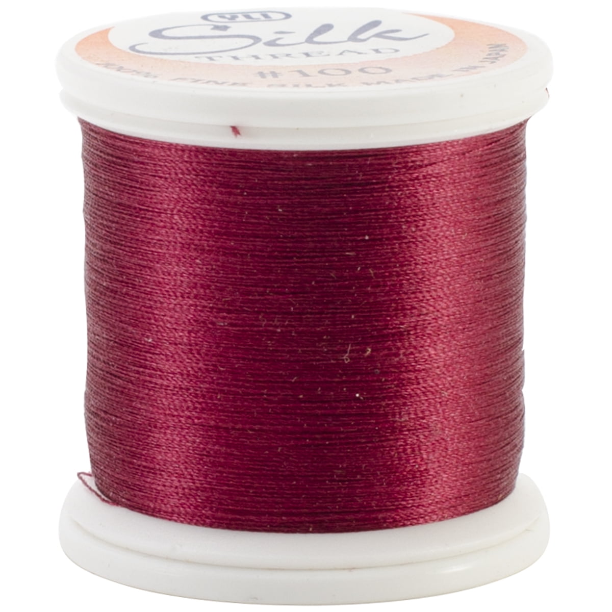 Silk Thread 100wt 200m-Burgundy, Pk 5, YLI Corporation - Walmart.com