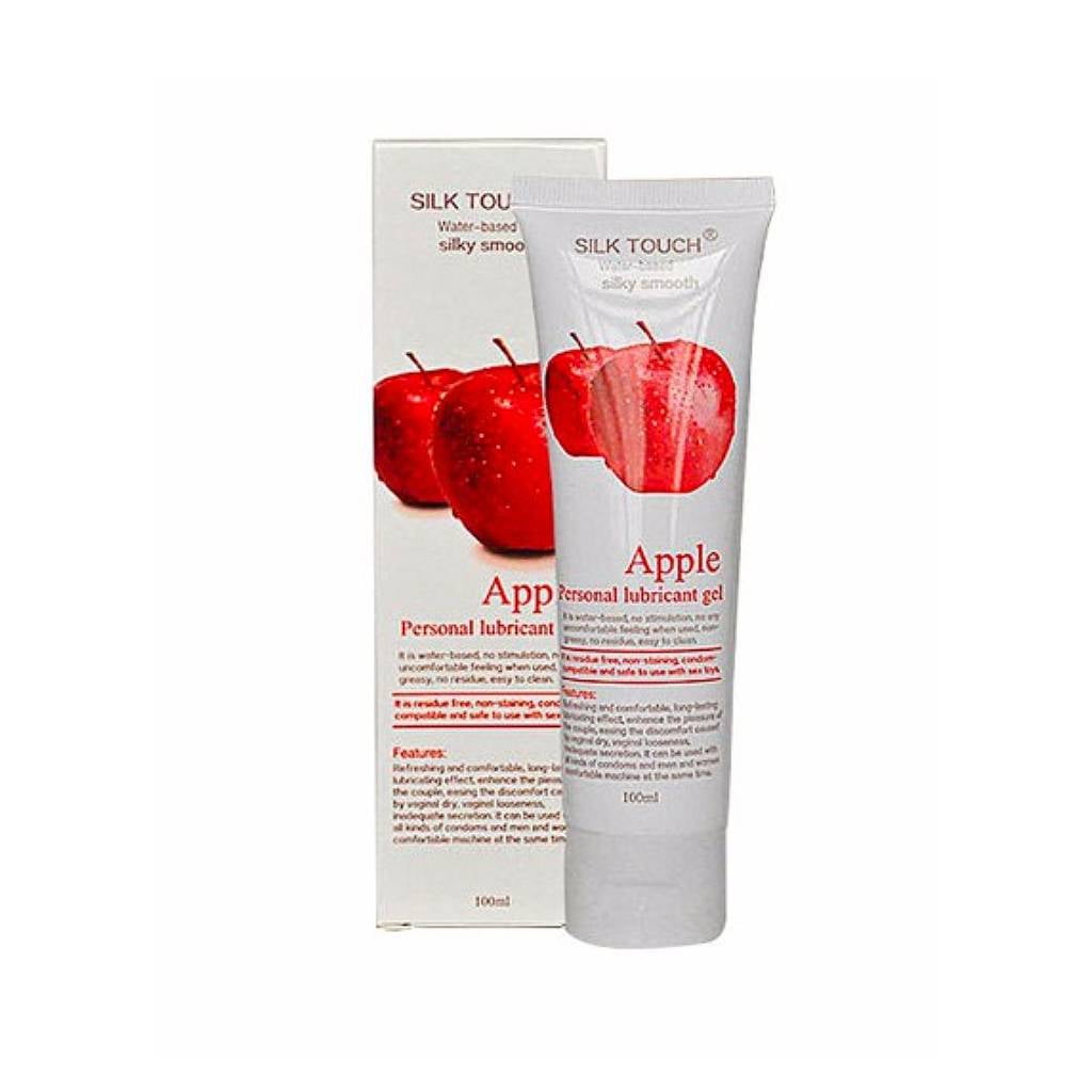 Silk Touch Apple Flavored Water Based Flavored Lubricant Personal ...