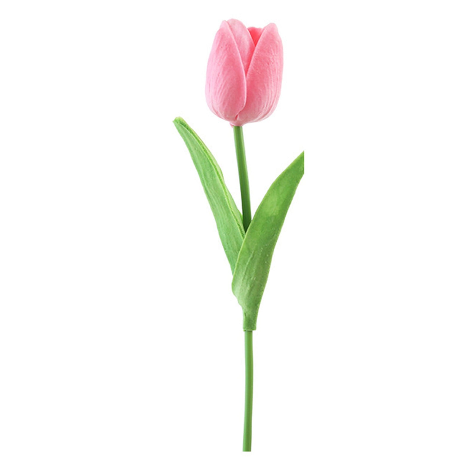 Silk Tulip Artificial Flower Bouquet, 14-Inch Realistic Bloom for ...