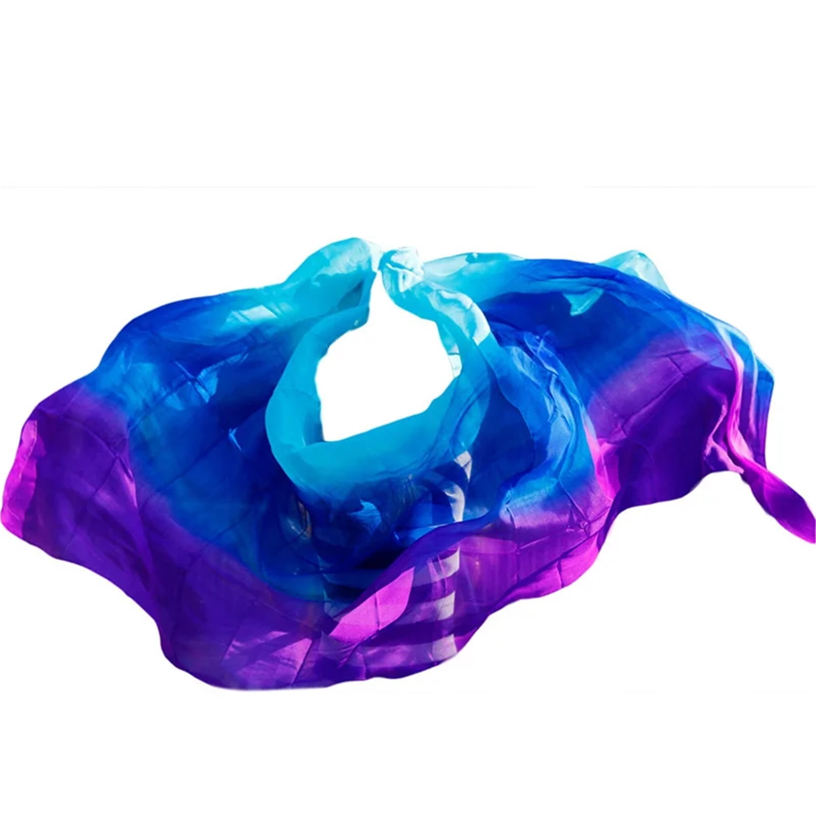 Silk Veils Belly Dancing Mixing Color Veil Women Silk Scarf Silk Veils ...