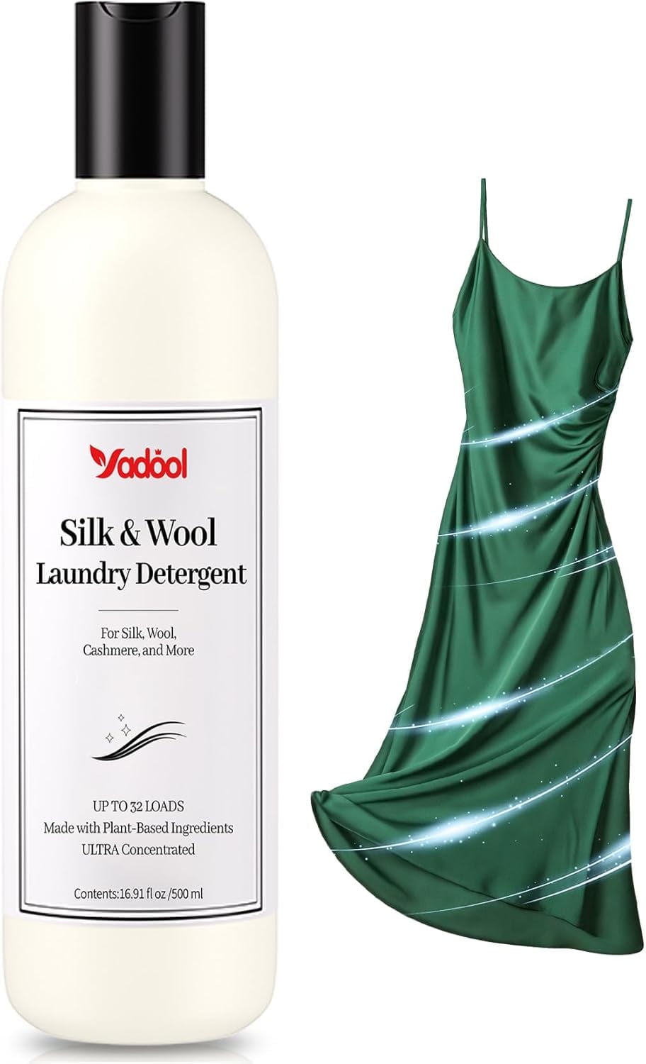 Silk & Wool Laundry Detergent, Cashmere Detergent, Double Concentrated ...