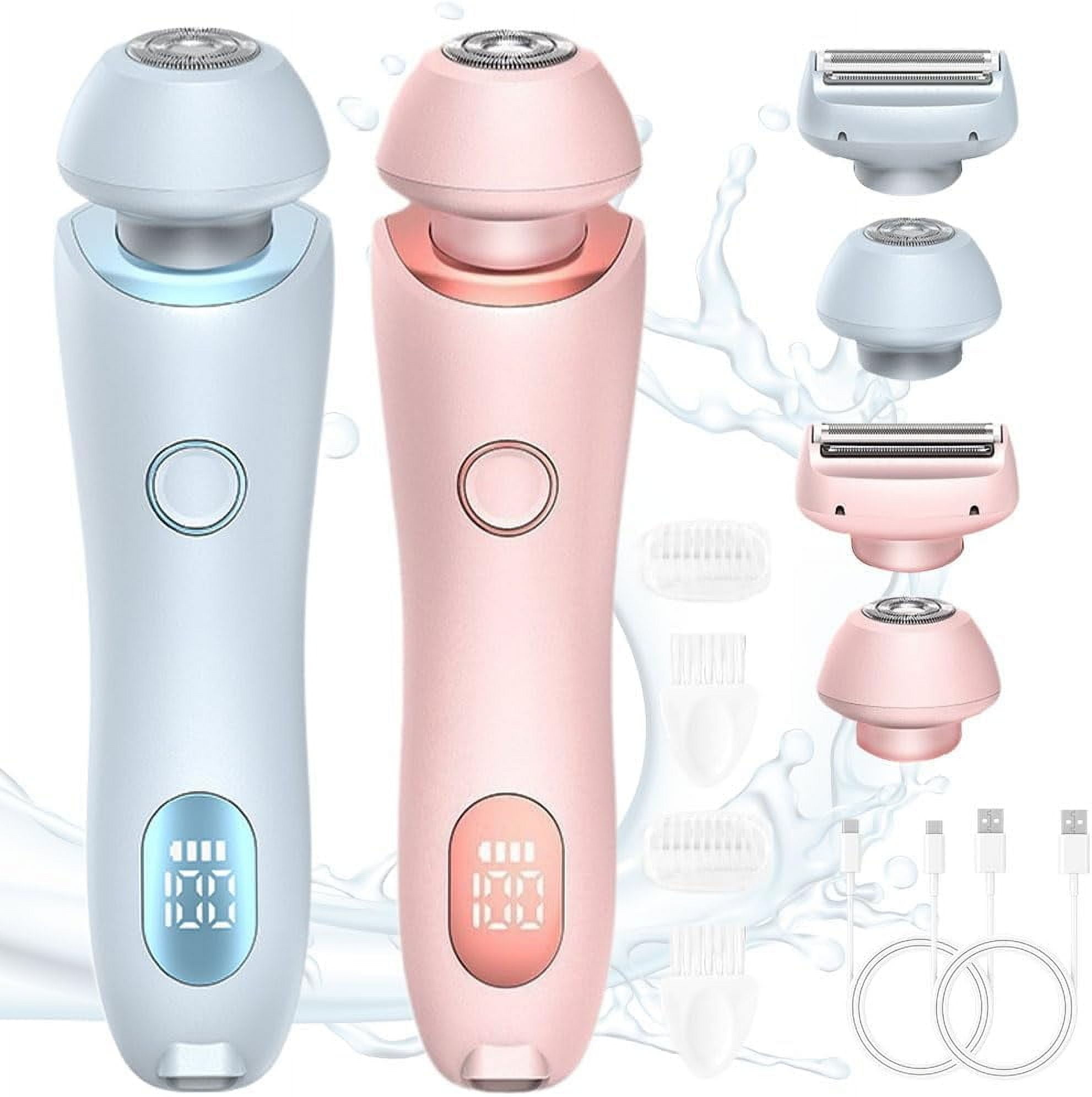 Silkbabe Lady Shaverwomens Razor, Electric Shaver For Women, 2025 New 2 In 1 Wet & Dry ...