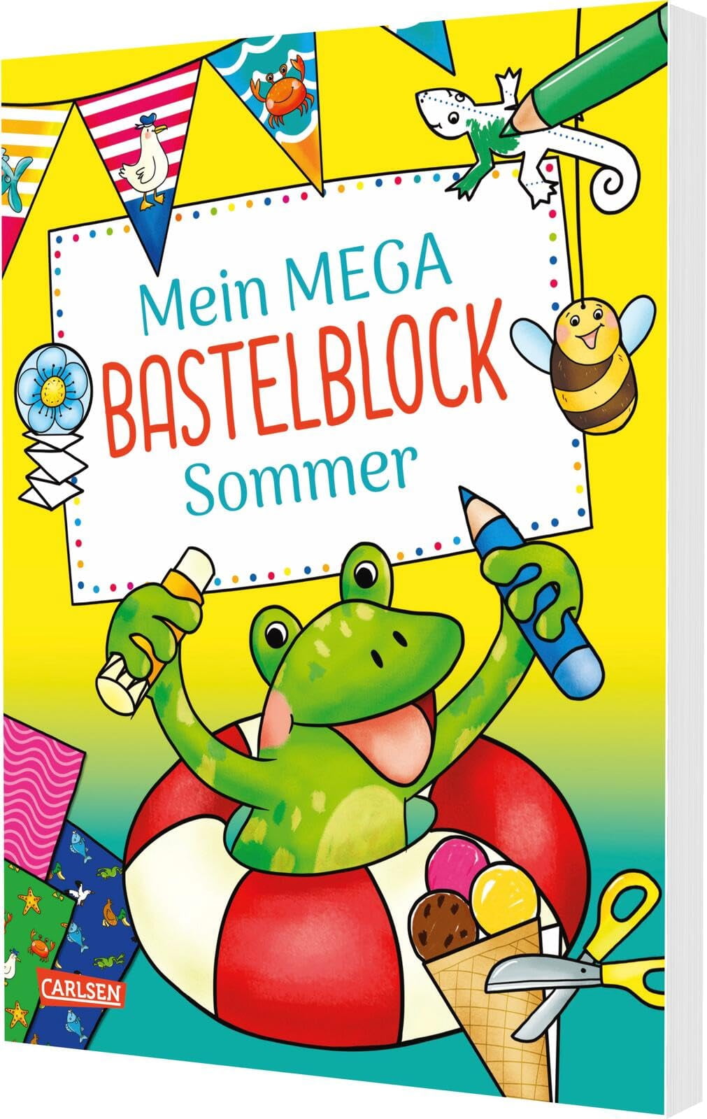 Silke Reimers,Laura Leintz Mein MEGA Bastelblock: Sommer (Paperback ...