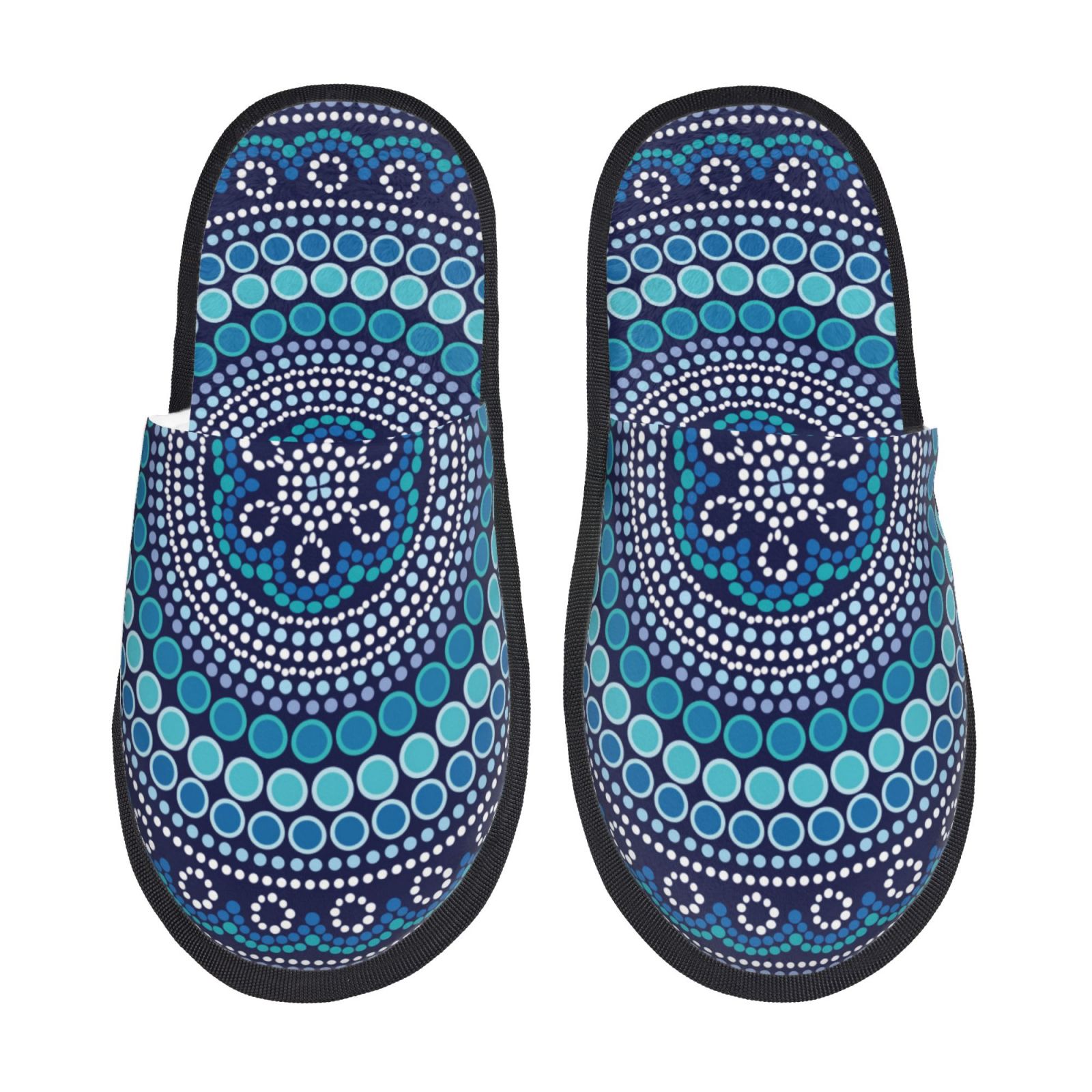 Silkie Dot Painting Slippers for women and Men, House Shoes for Unisex ...