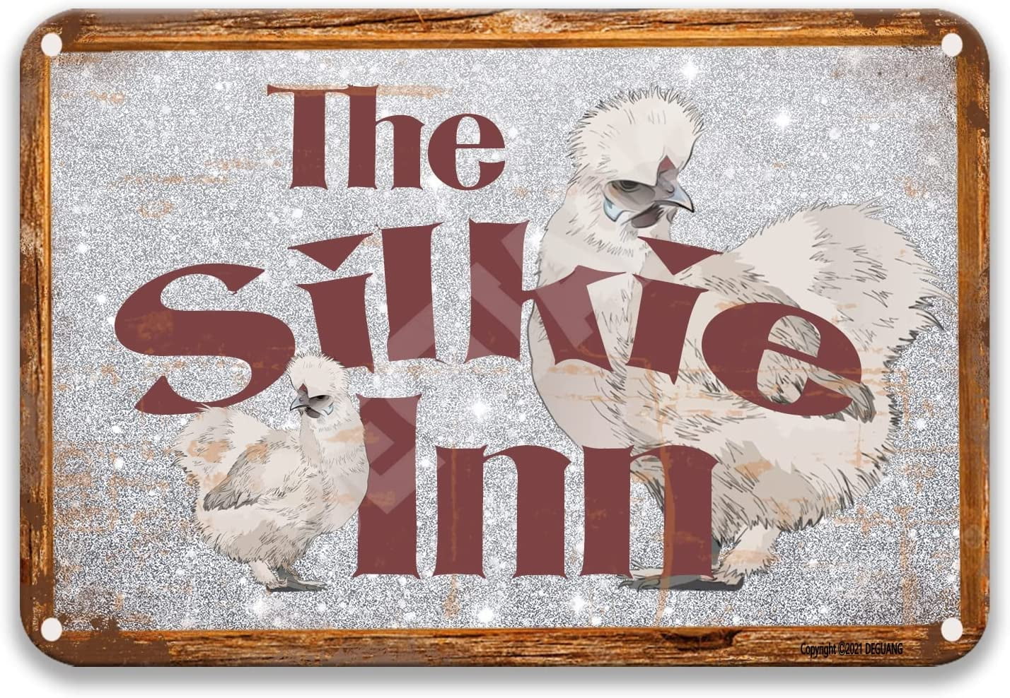 The Silkie Farm Country Chicken Chickens Smooth Poster Farm Fresh Butt ...