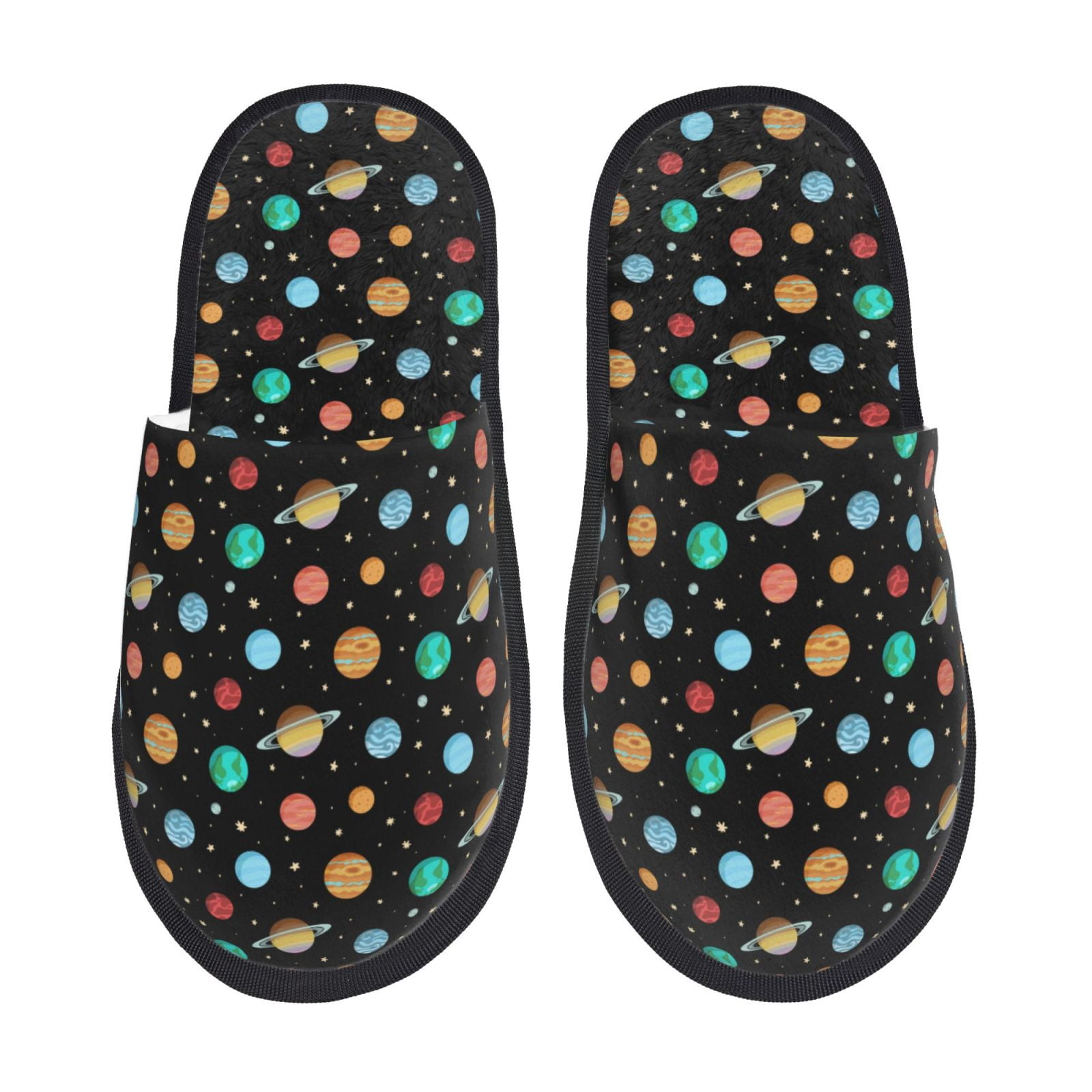 Silkie Solar System Planets Space Slippers for women and Men, House ...