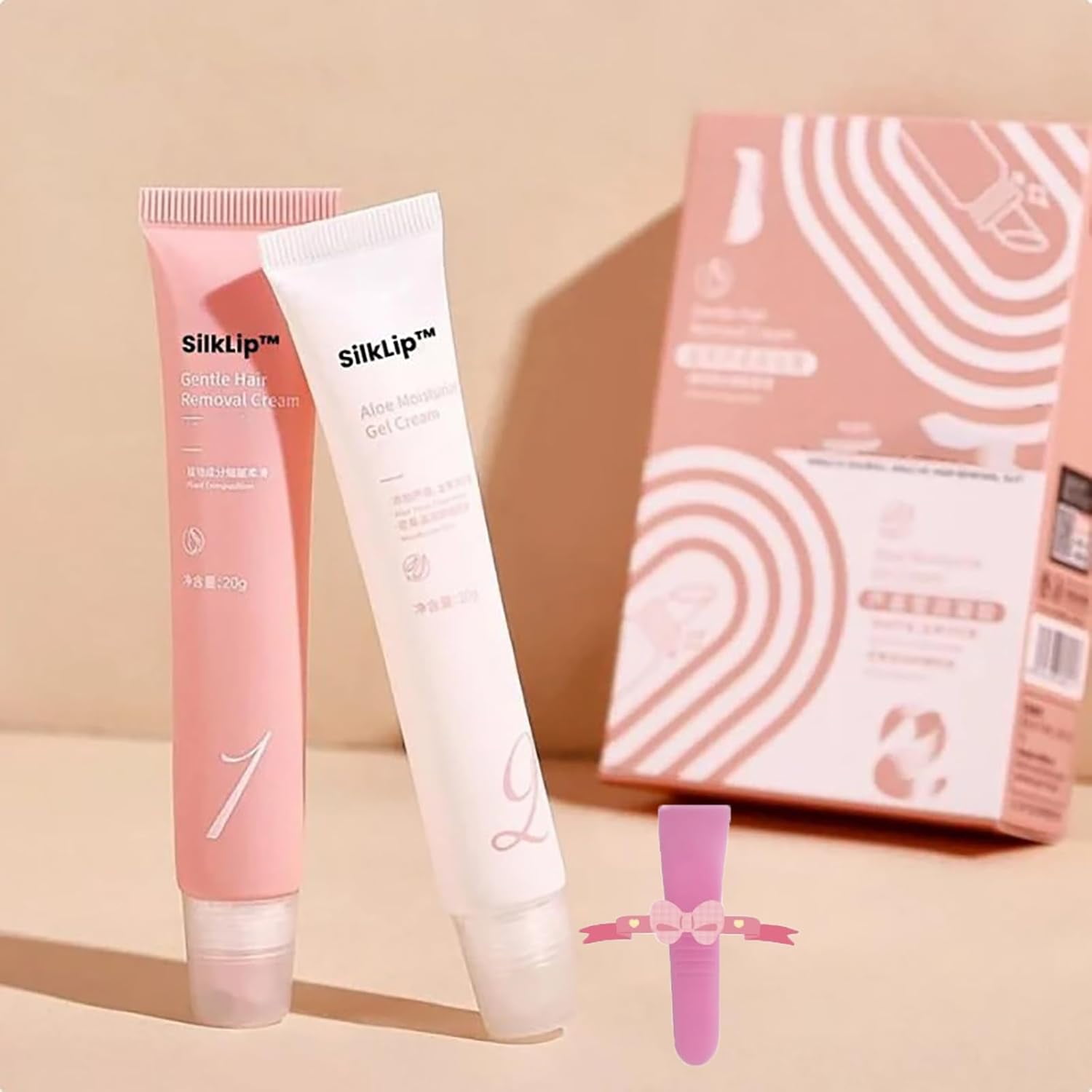 Silklip Hair Removal Kit, Thrivehub Facial Hair Removal, Silk Lip Hair Removal Cream, Thrive Hub ...