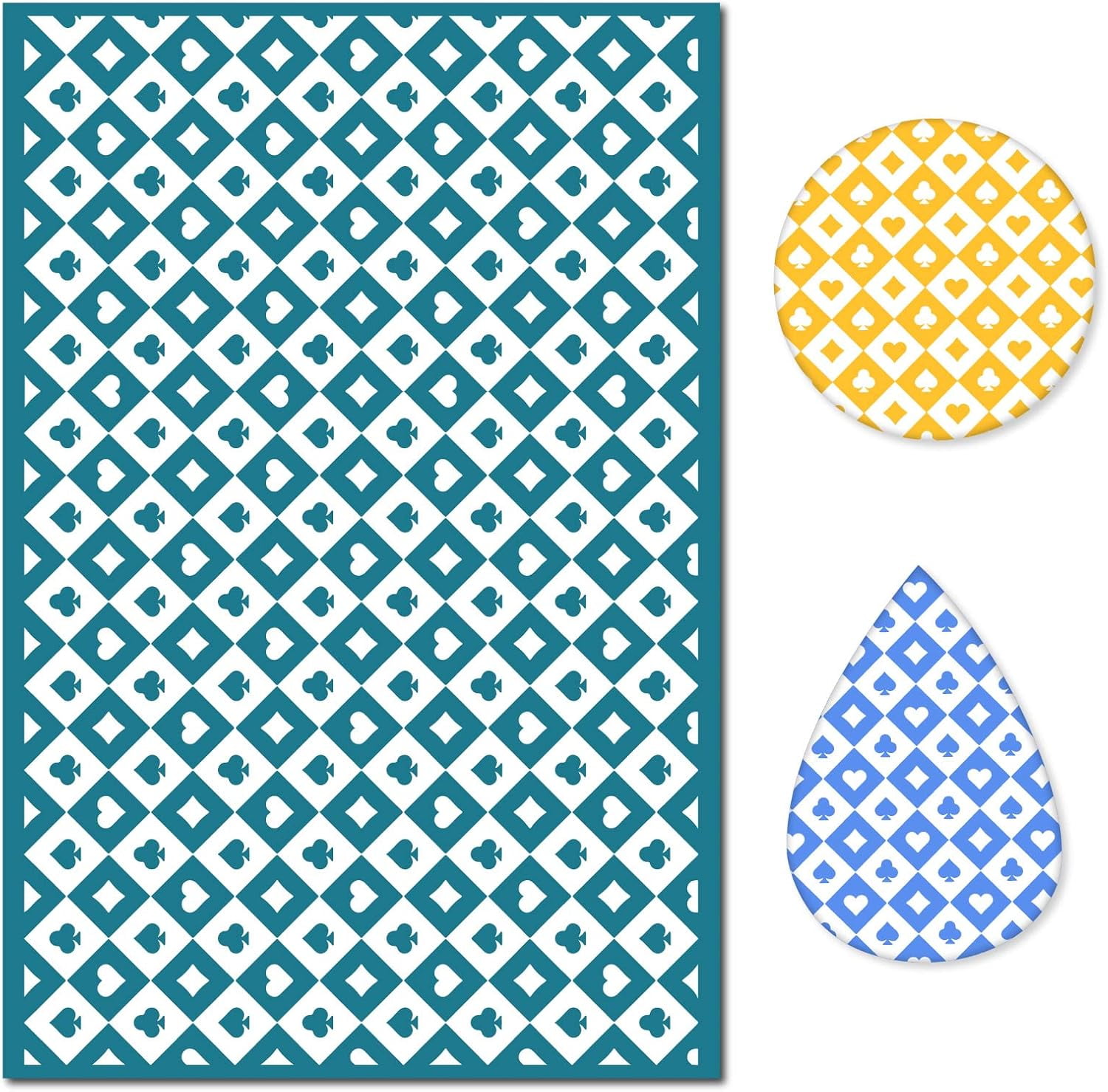 Silkscreen Stencil Reusable Self-Adhesive Silk Screen Stencils for ...