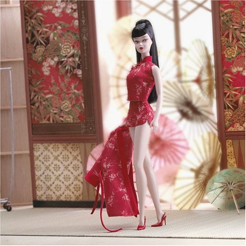 Chinoiserie Red Moon Barbie Doll Silkstone Barbie Fashion Model ...