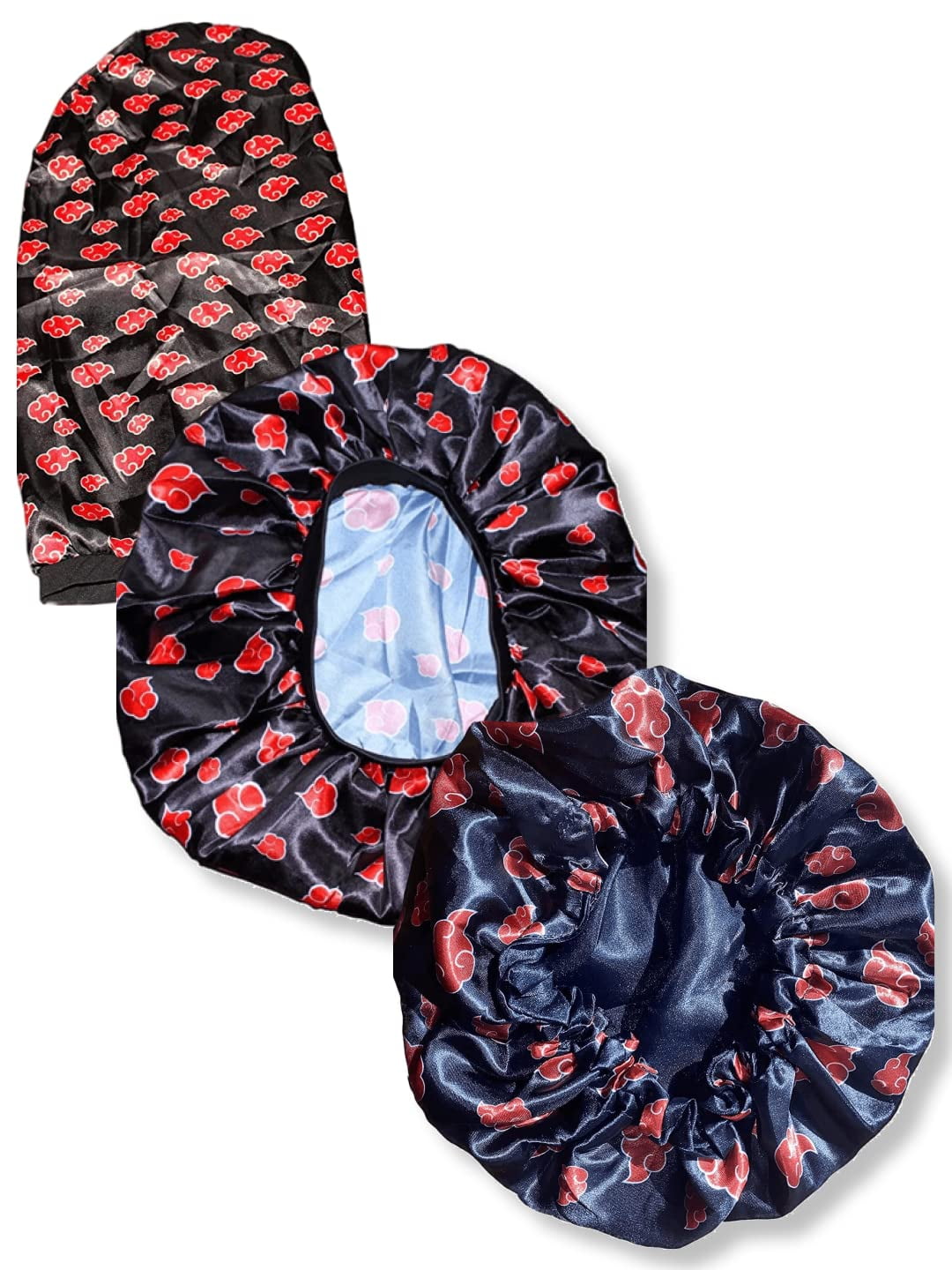 Silky Design Bonnet with Elastic Soft Band Adjustable Women and Men ...